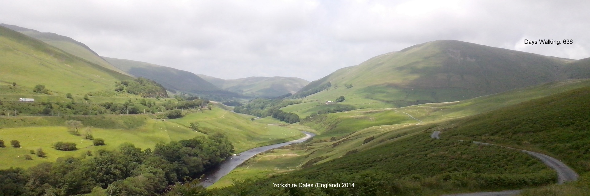 Road Walking - Guide to walking roads cross country with lightweight gear
